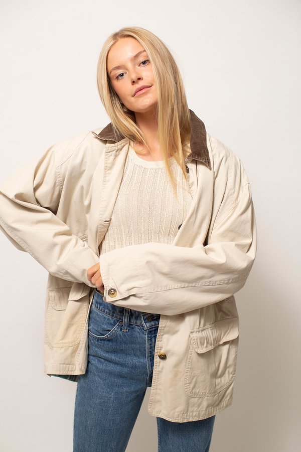 Preservation Vintage Field Jacket - Cream | Garmentory