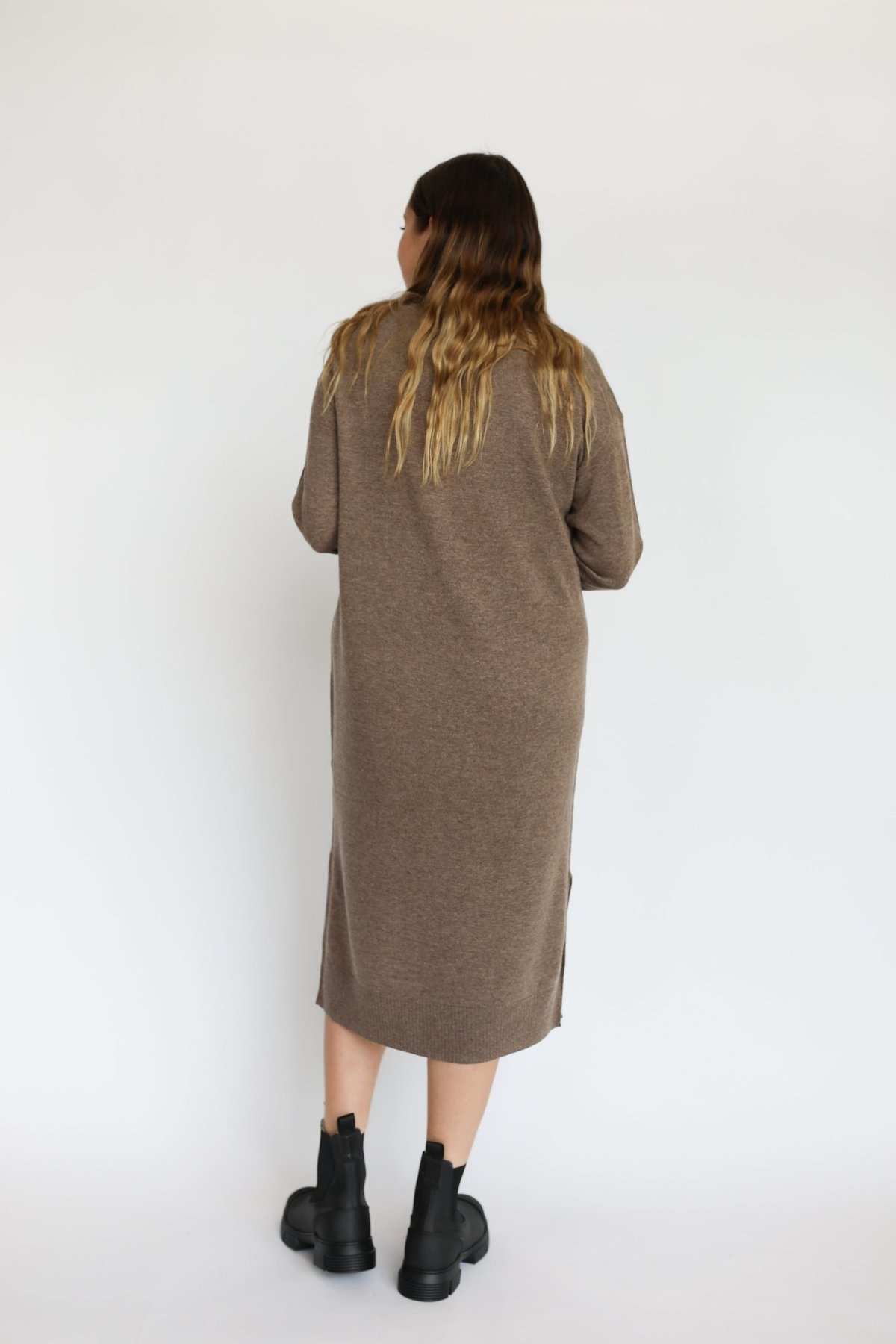 Part Two Kathia Dress - Mink Melange | Garmentory