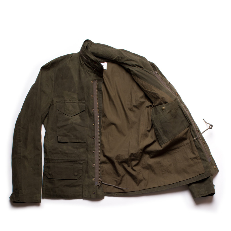 Corridor Waxed Cotton M65 - Olive | Garmentory