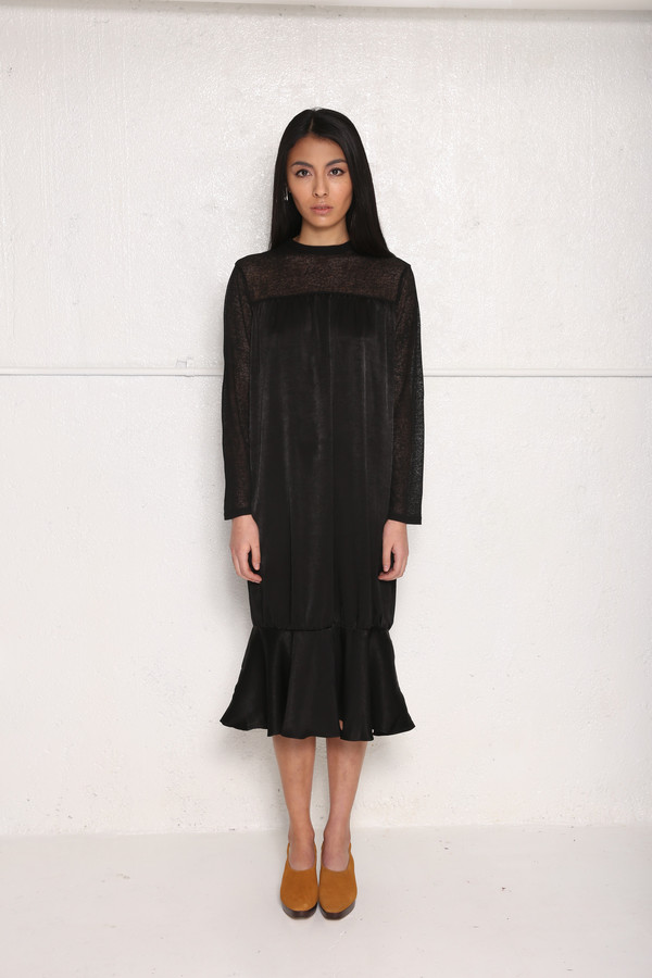Intentionally Blank BINGHAM Dress Black | Garmentory