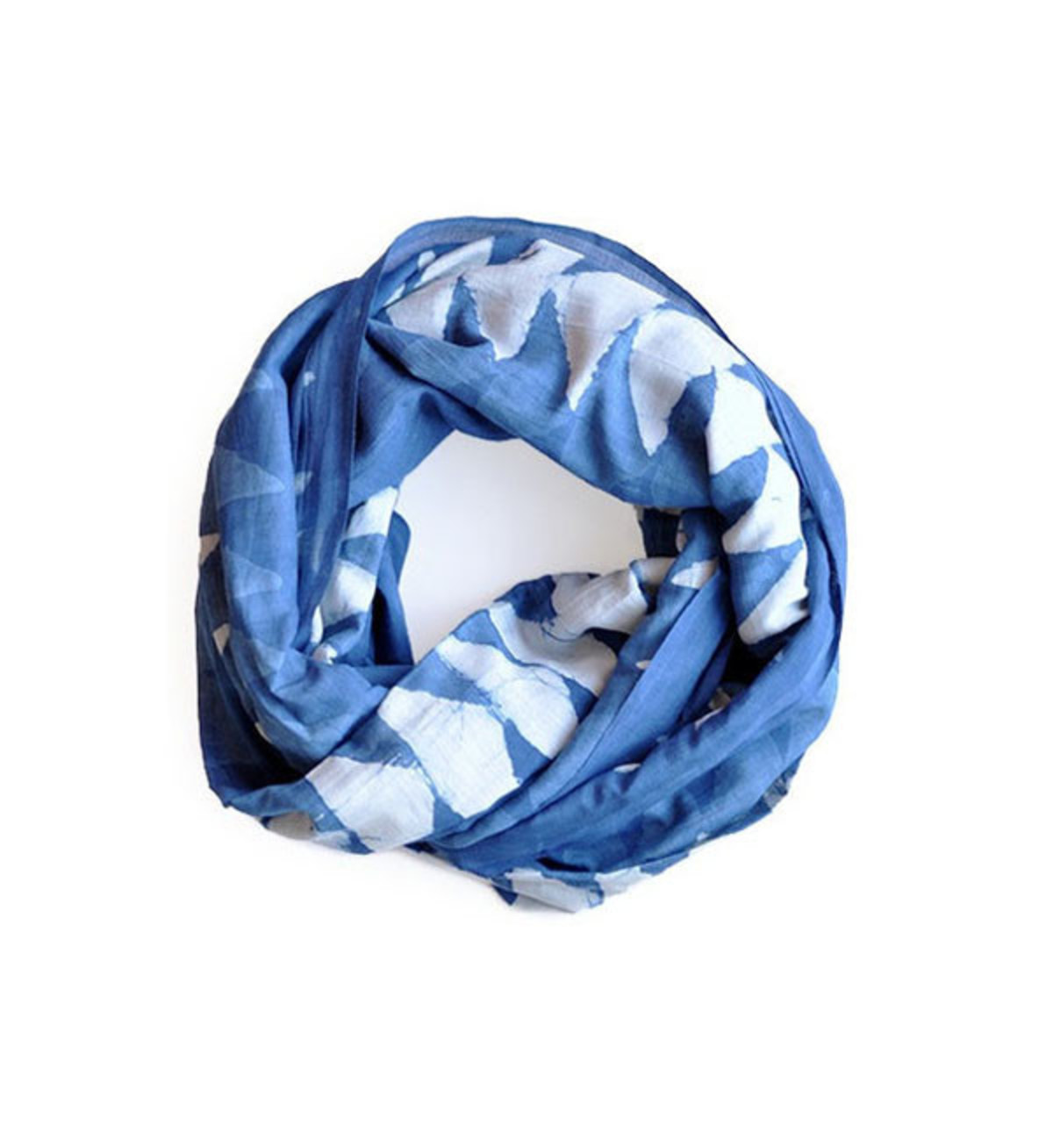 Block Shop Textiles Block Shop Indigo Saddle Blanket Scarf | Garmentory