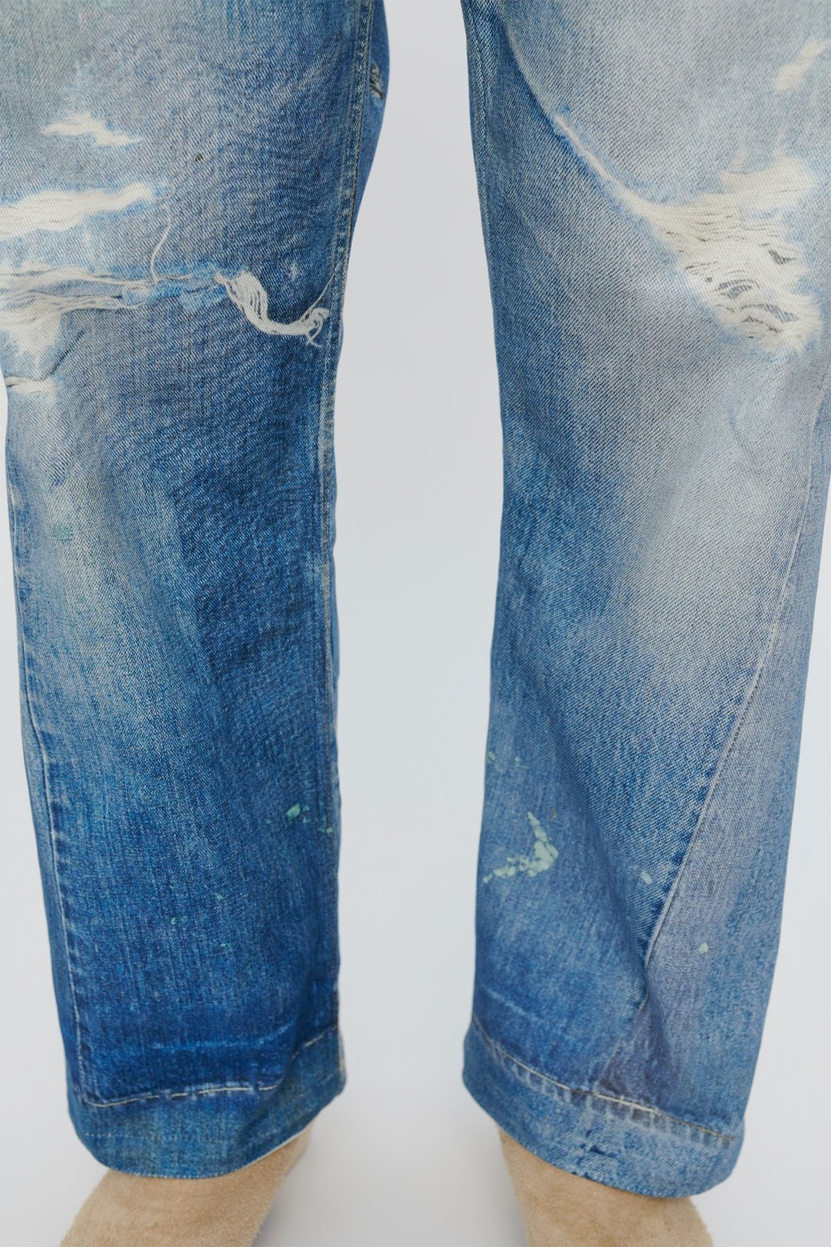 Our Legacy Digital Denim Print Third Cut Jean | Garmentory