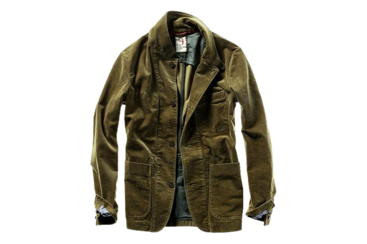 Relwen Cord Trap Blazer - Rye | Garmentory