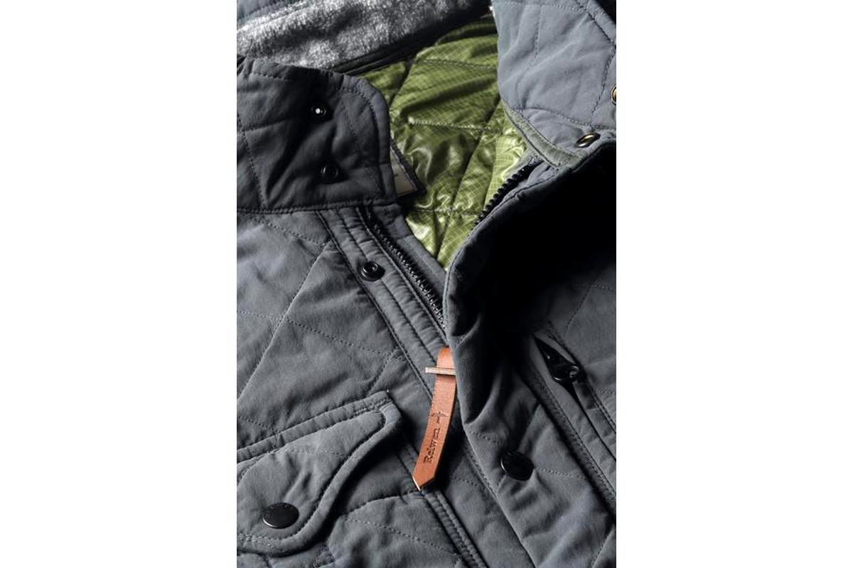 Relwen Quilted Tanker JACKET - Dark Grey | Garmentory