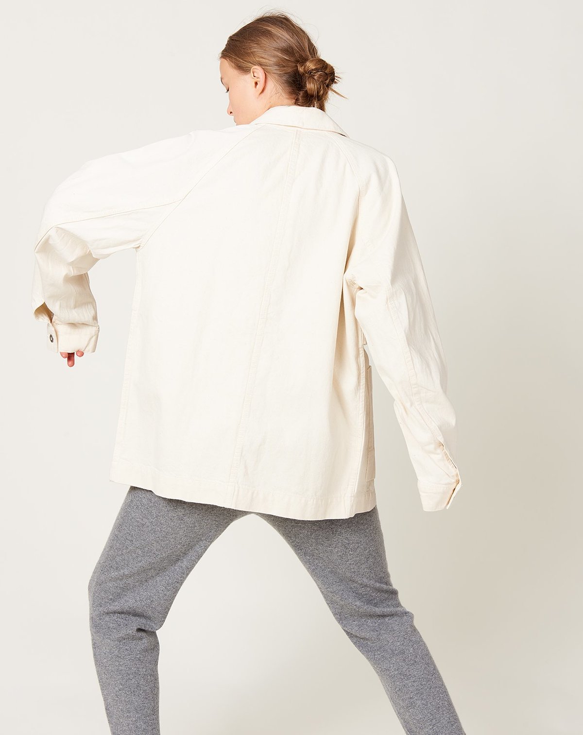 Kowtow Everyday Jacket - Greige Denim | Garmentory