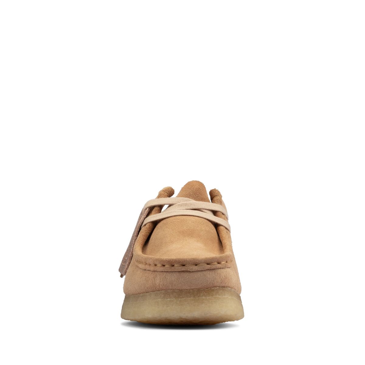 Clarks Women's Wallabee - Light Tan Suede | Garmentory