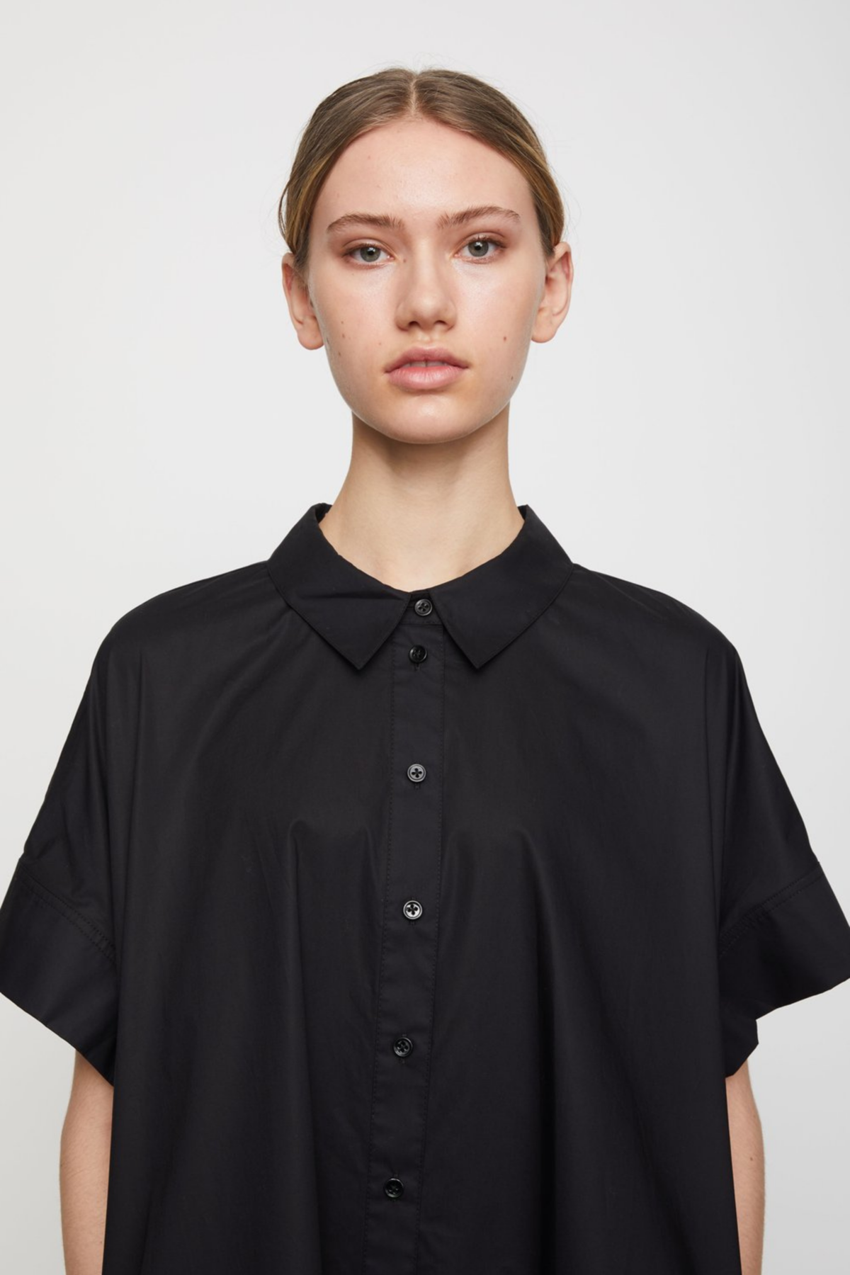 Just Female Noria Shirt Dress - Black | Garmentory