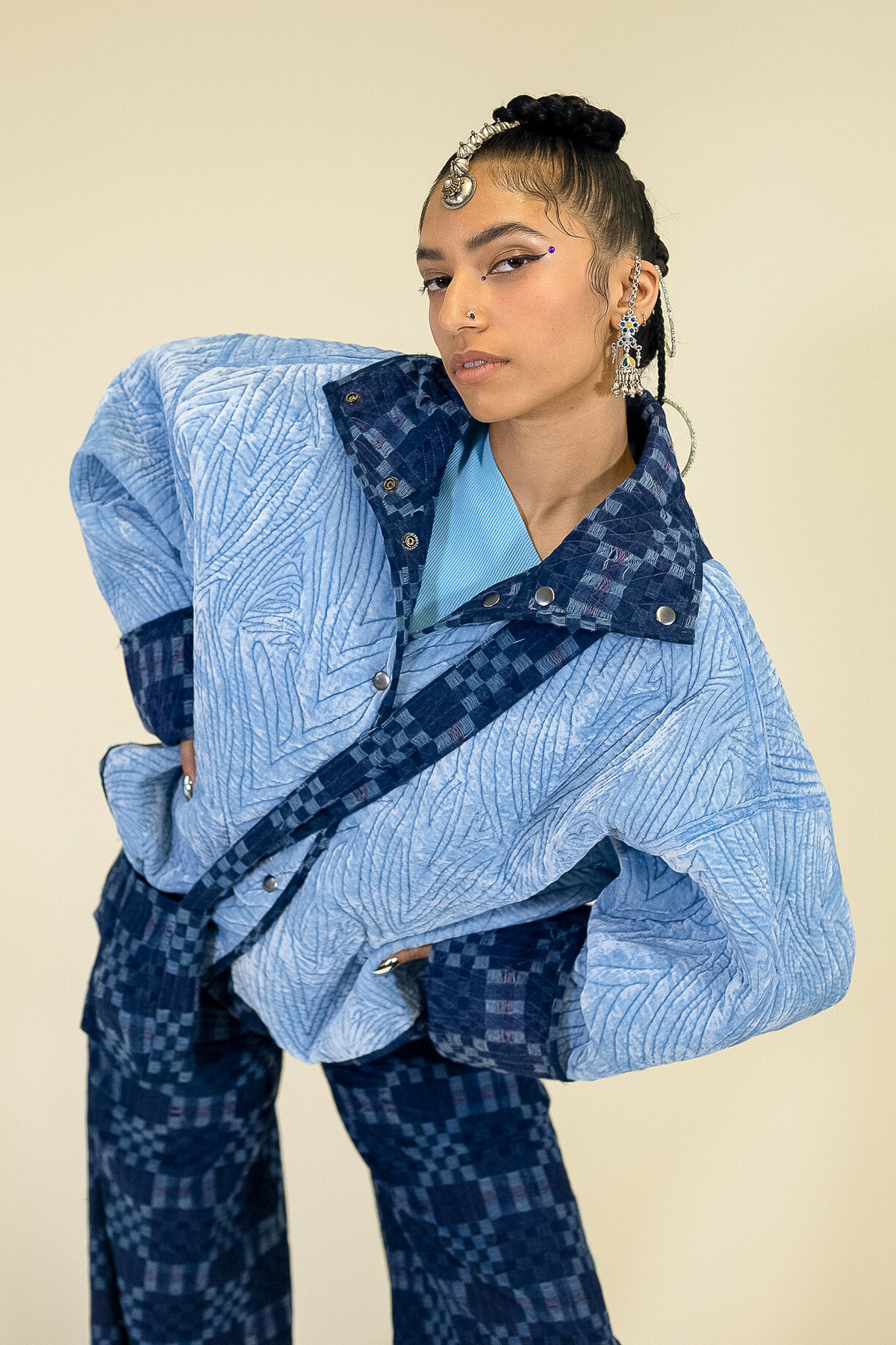 Abacaxi Quilted Reversible Jacket | Garmentory