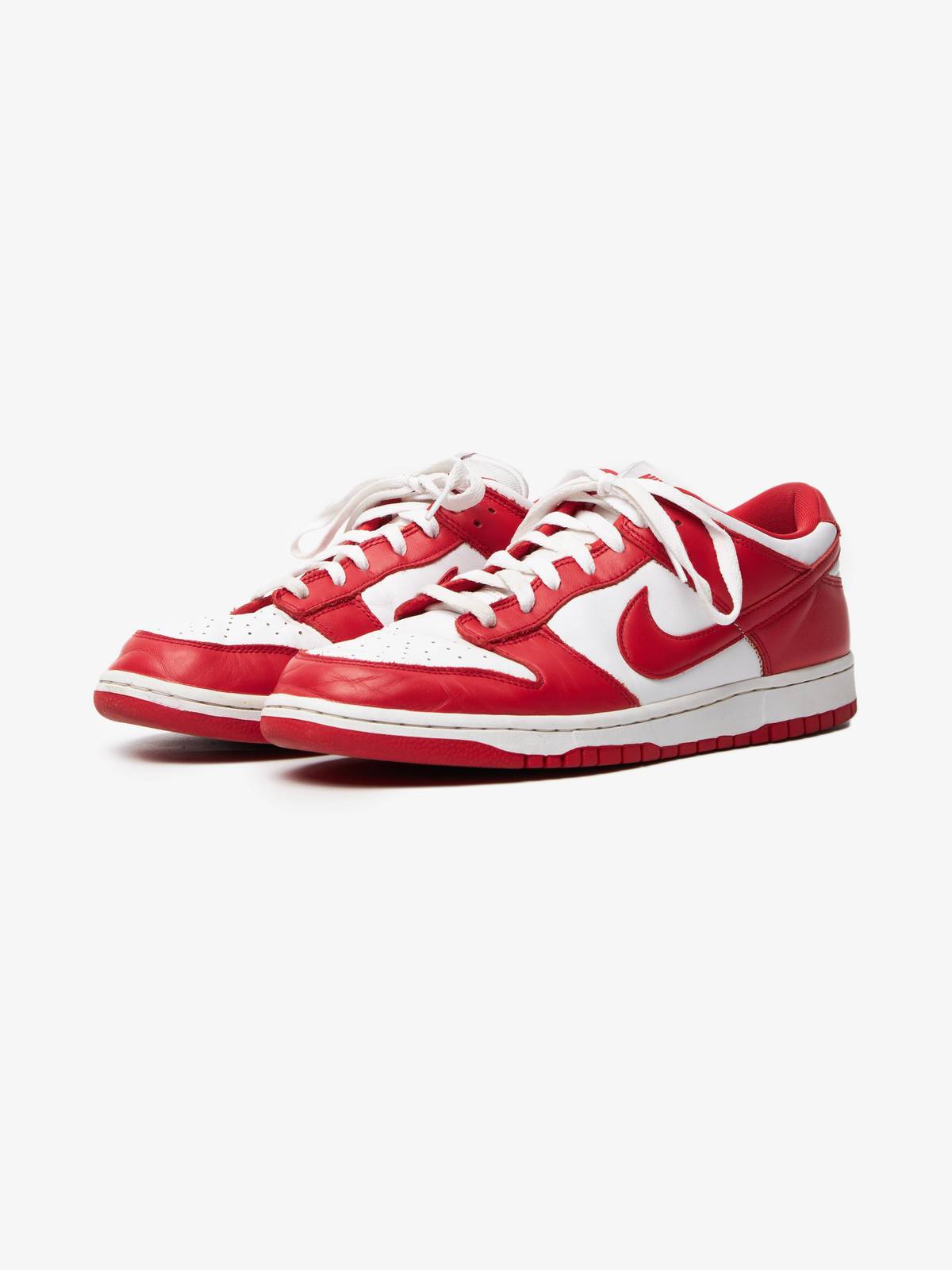 [PRE - LOVED] Nike Red Dunk Low SP Leather Sneakers | Garmentory