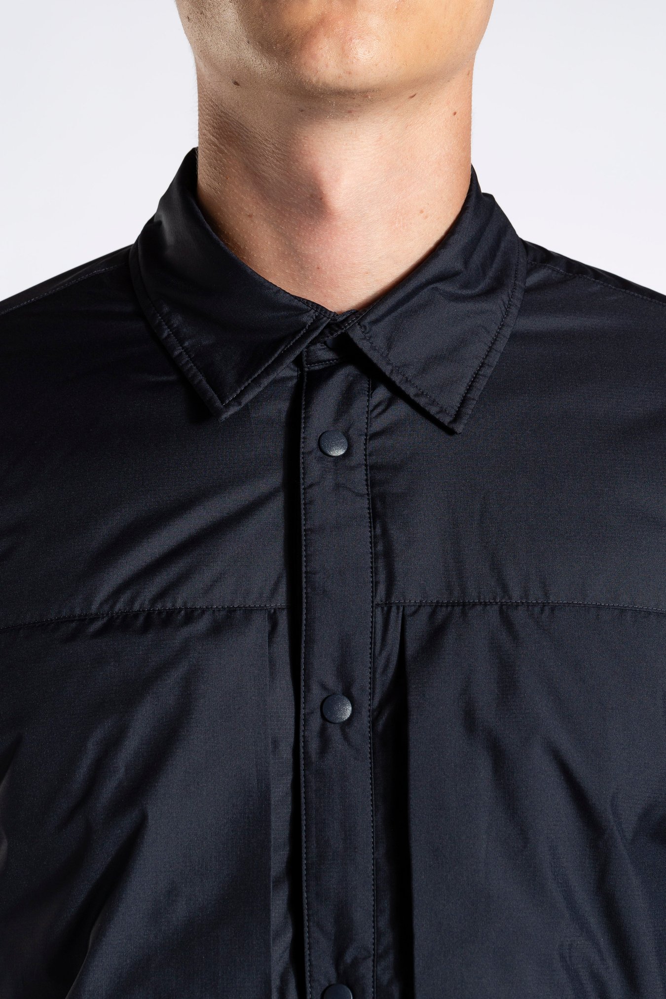 Norse Projects Jens light pertex quantum top - dark navy | Garmentory