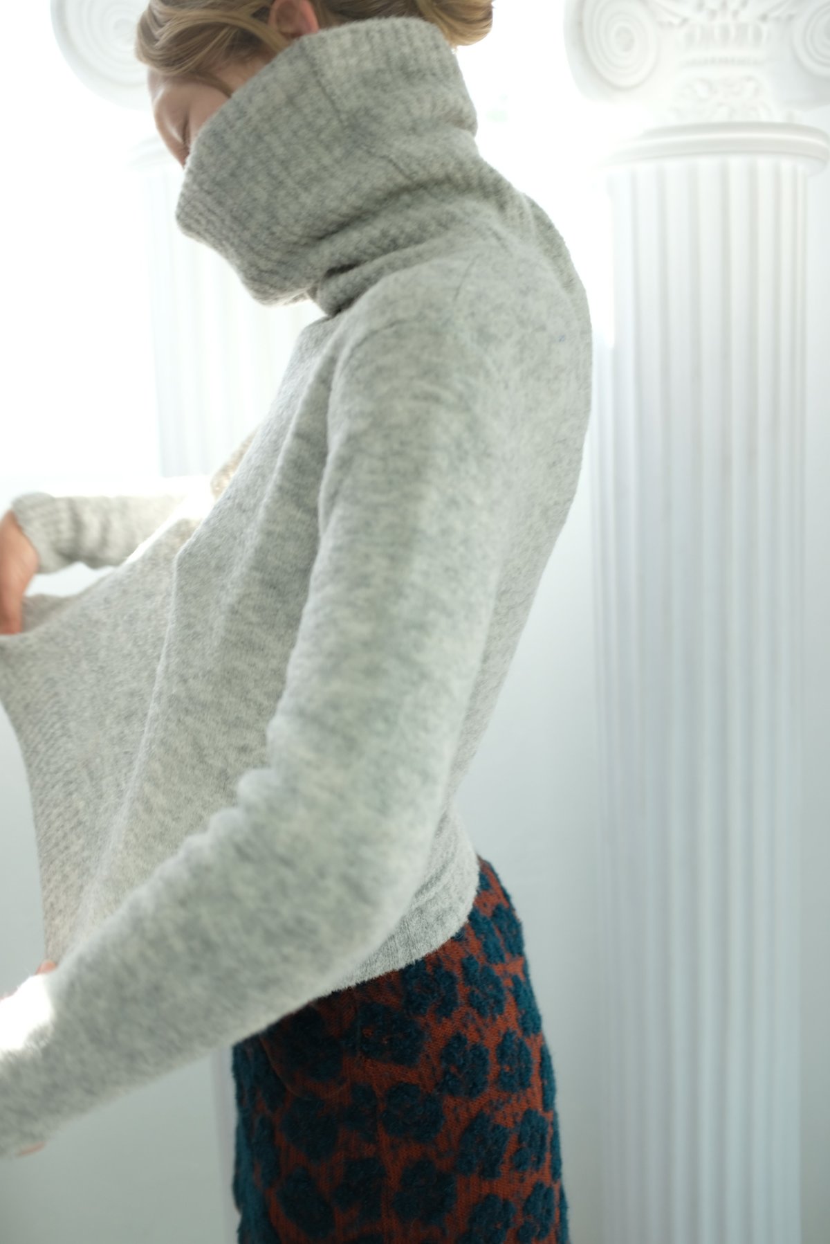 Beklina ASMR Turtleneck Sweater - Dove | Garmentory