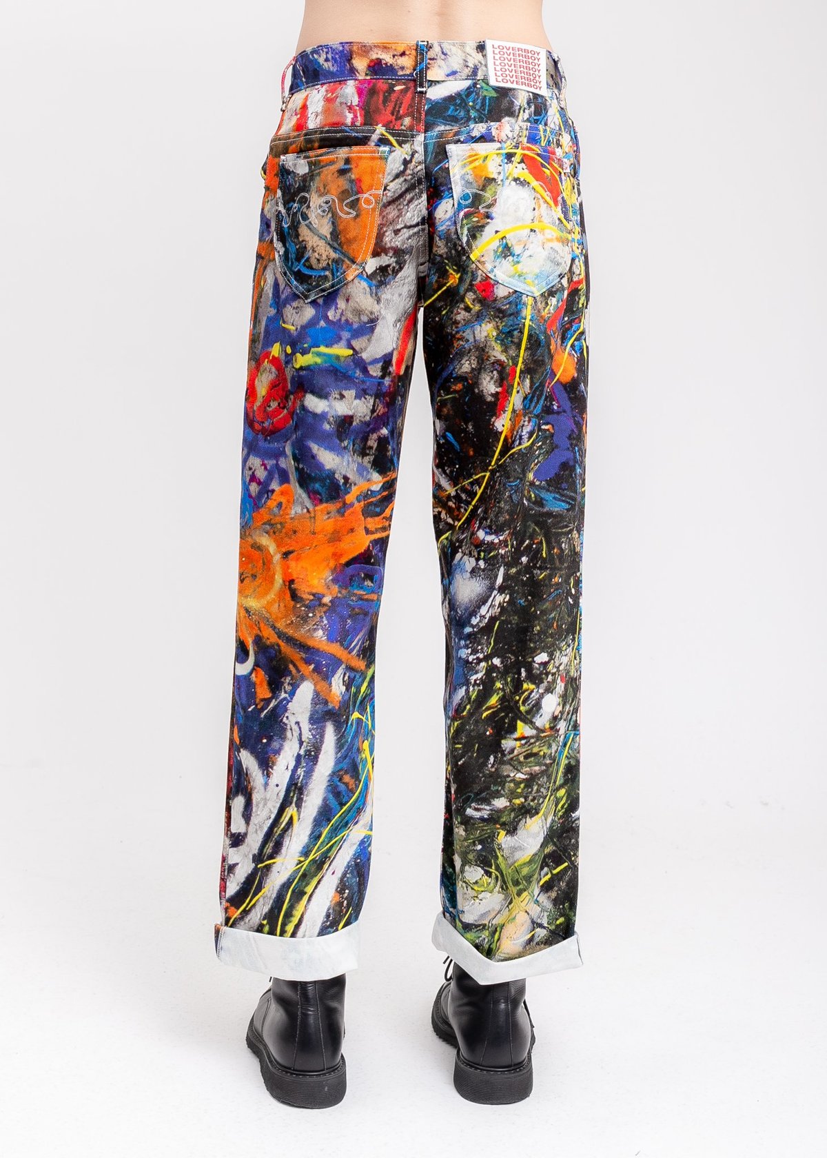 Charles Jeffrey Art Denim Jeans - Multi | Garmentory