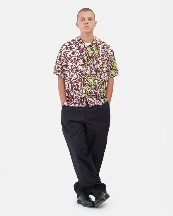 Stussy Psychedelic Palm Tree Shirt | Garmentory