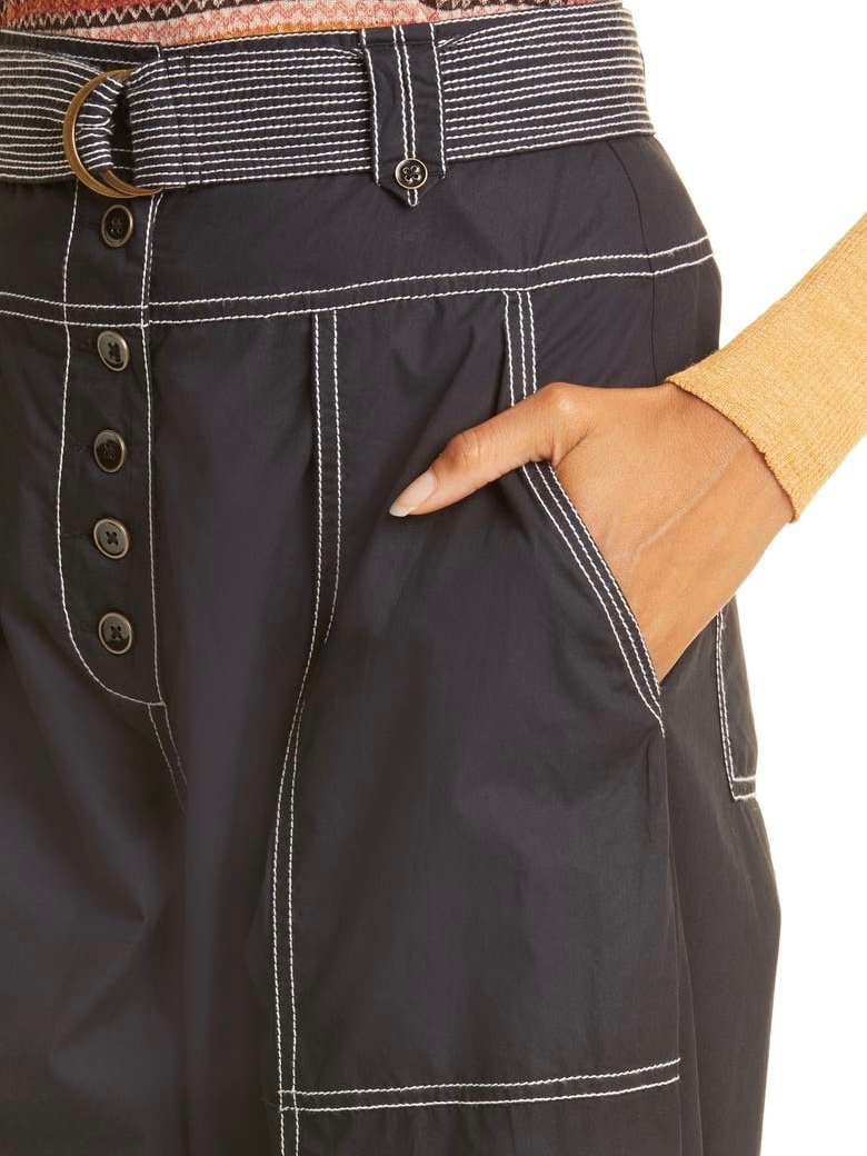 Charline Pants in Raven by Ulla Johnson | Garmentory