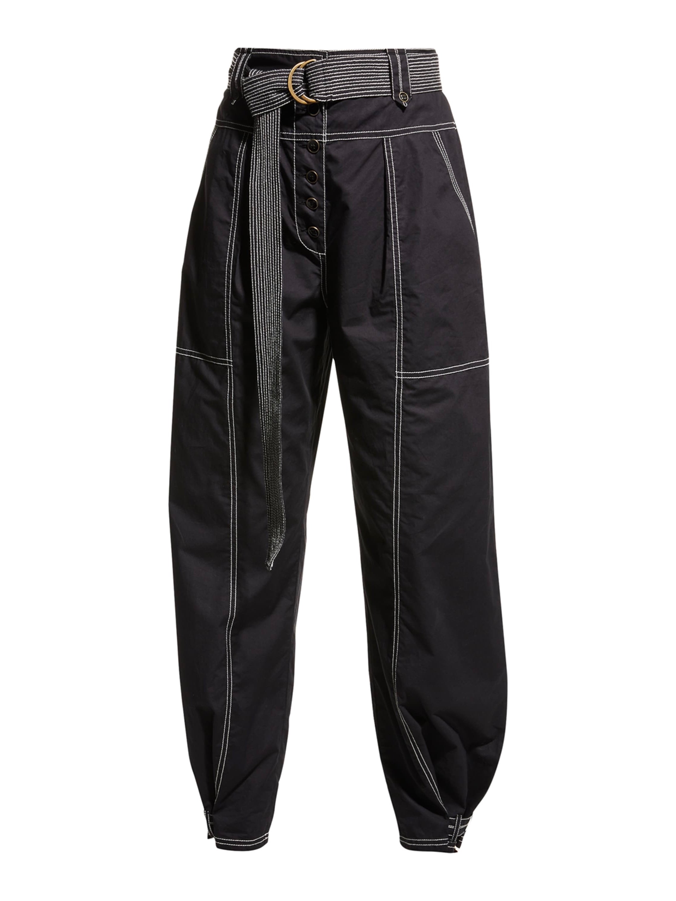 Charline Pants in Raven by Ulla Johnson | Garmentory
