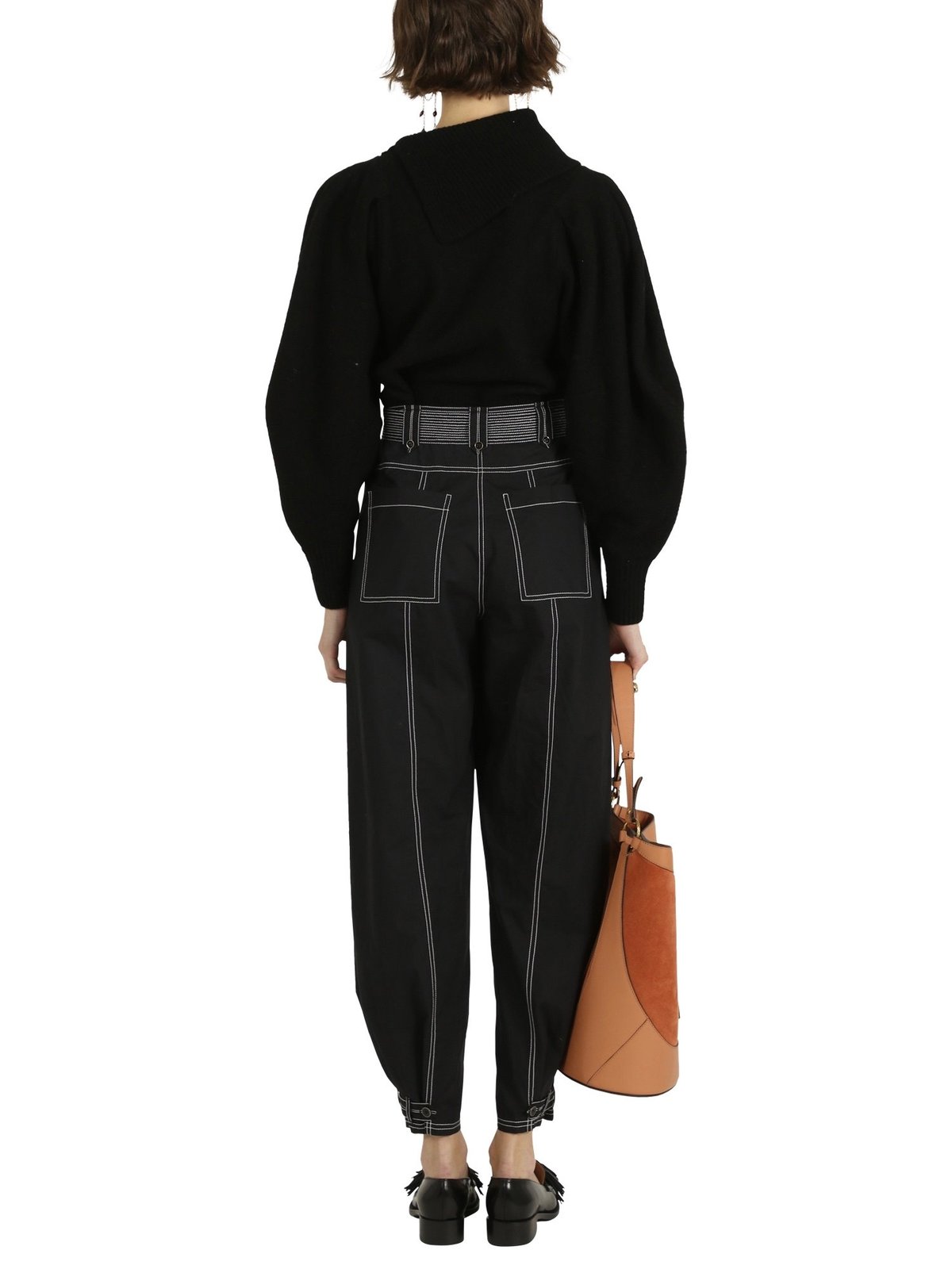 Charline Pants in Raven by Ulla Johnson | Garmentory