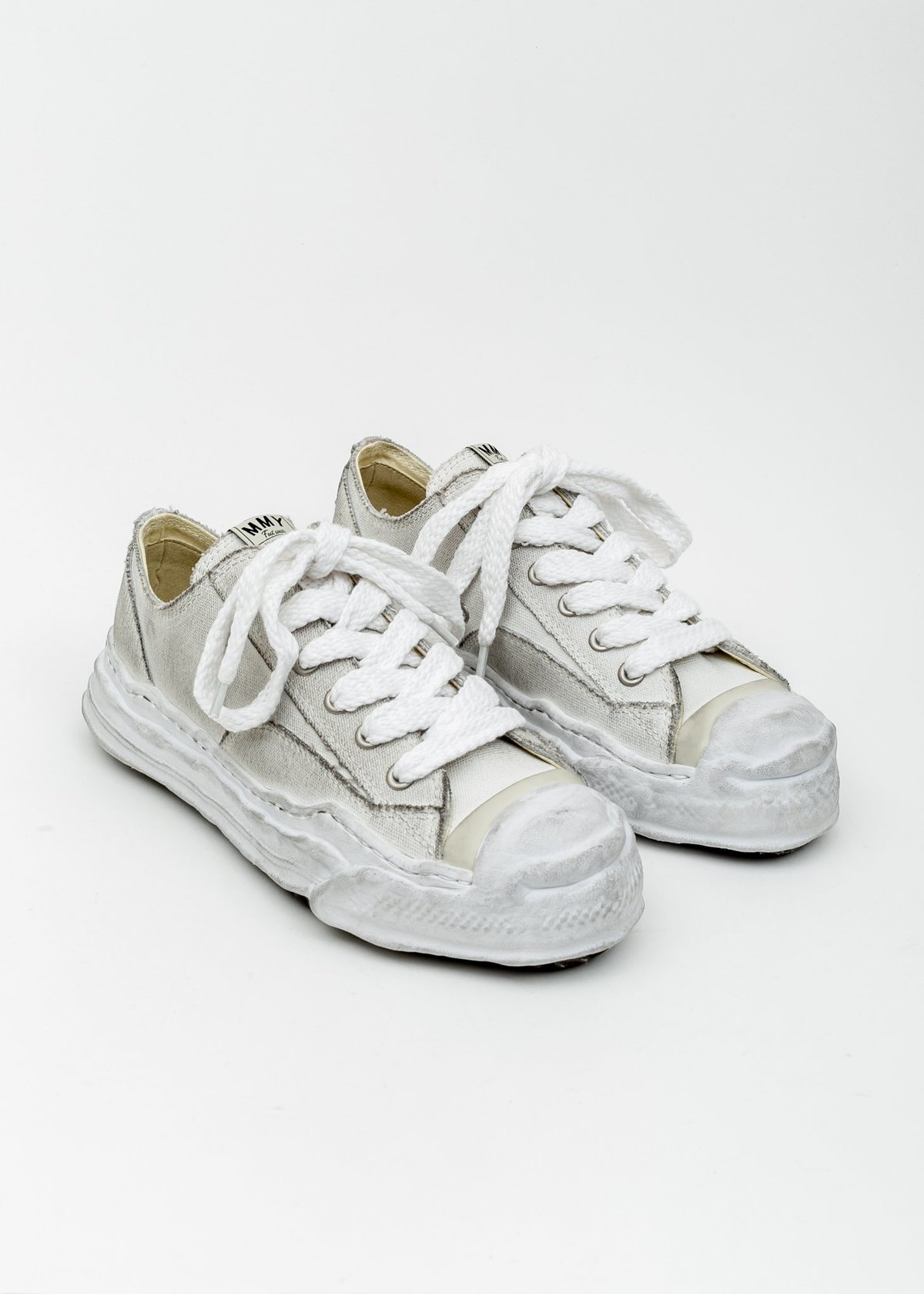 Mihara Yasuhiro Original Distressed Effect Sole Canvas Sneaker HANK ...