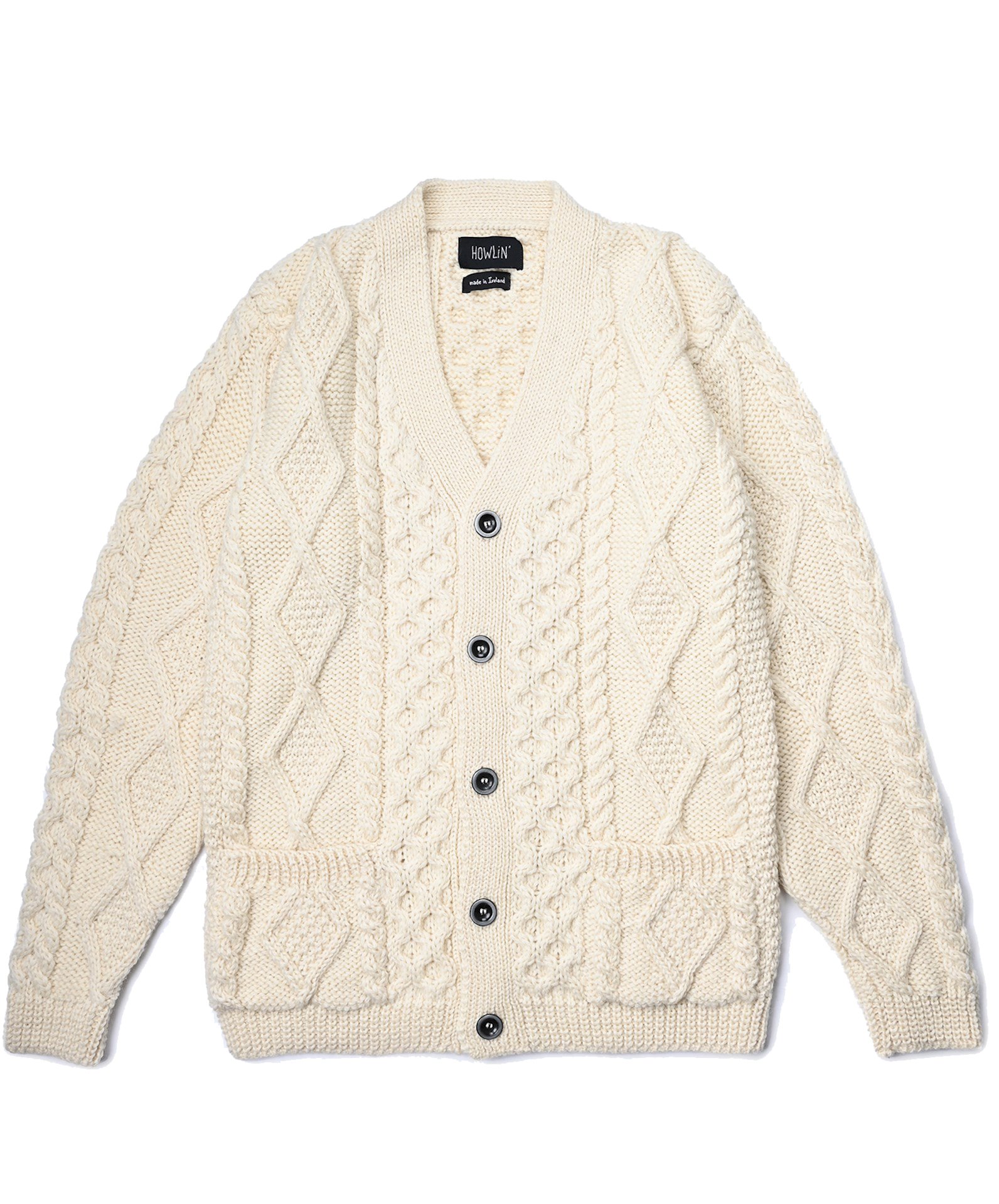 Howlin' Blind Flowers Cardigan - Ecru | Garmentory
