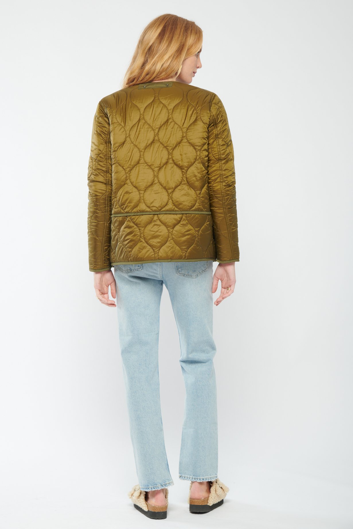 Mother Denim The Jacket lining Jacket - Army Green | Garmentory