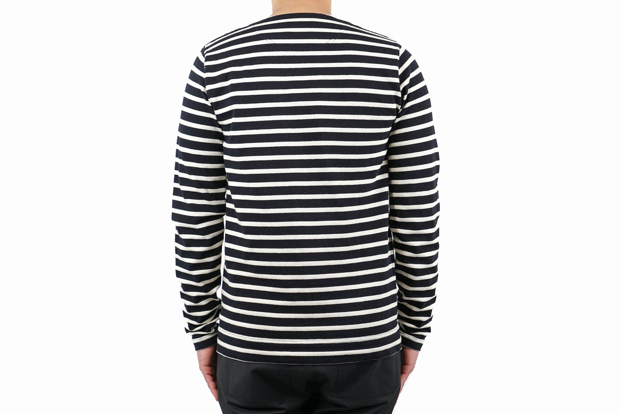 Norse Projects GODTFRED CLASSIC COMPACT - NAVY/ECRU | Garmentory