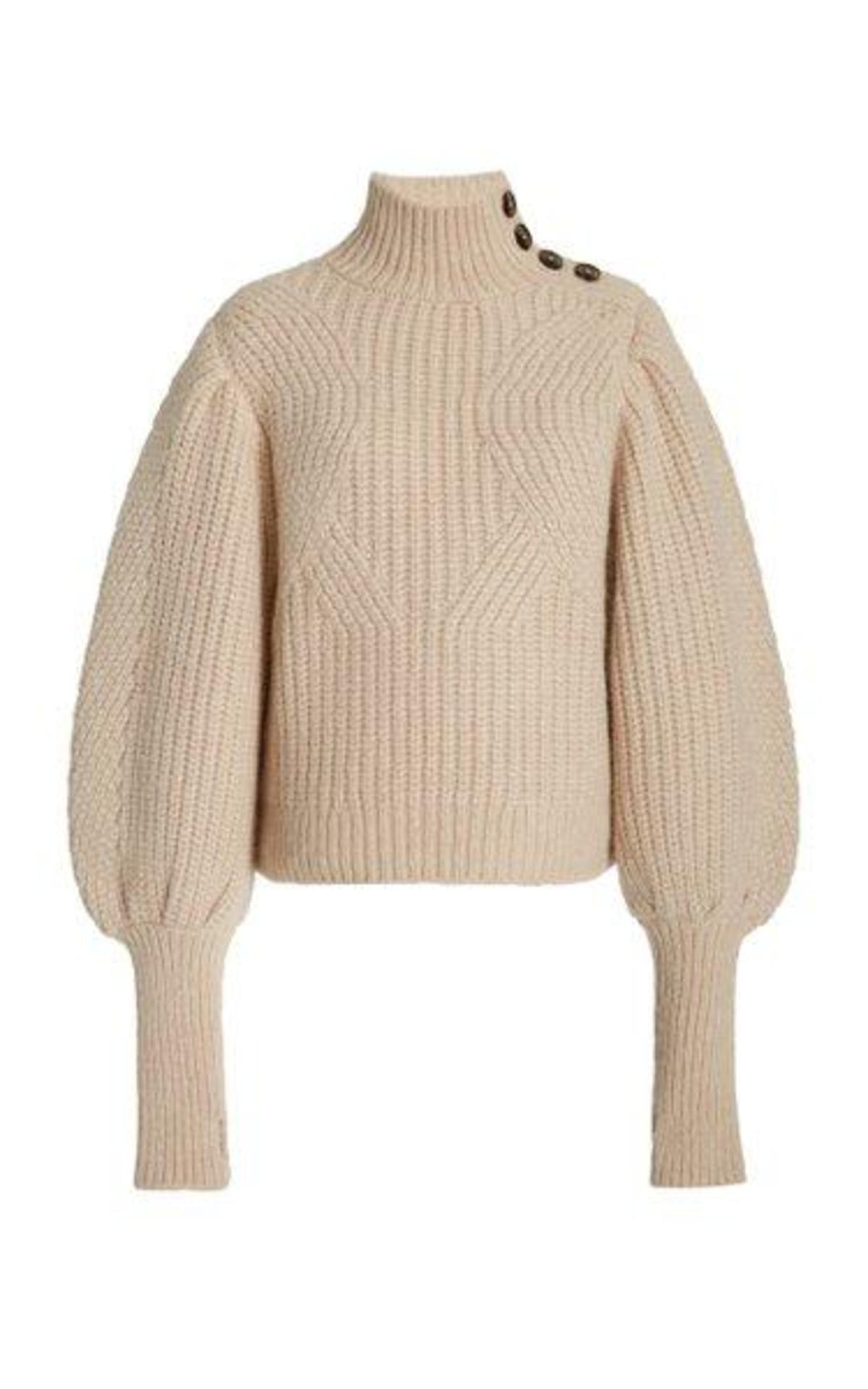 Ulla Johnson Alana Pullover - Limestone | Garmentory