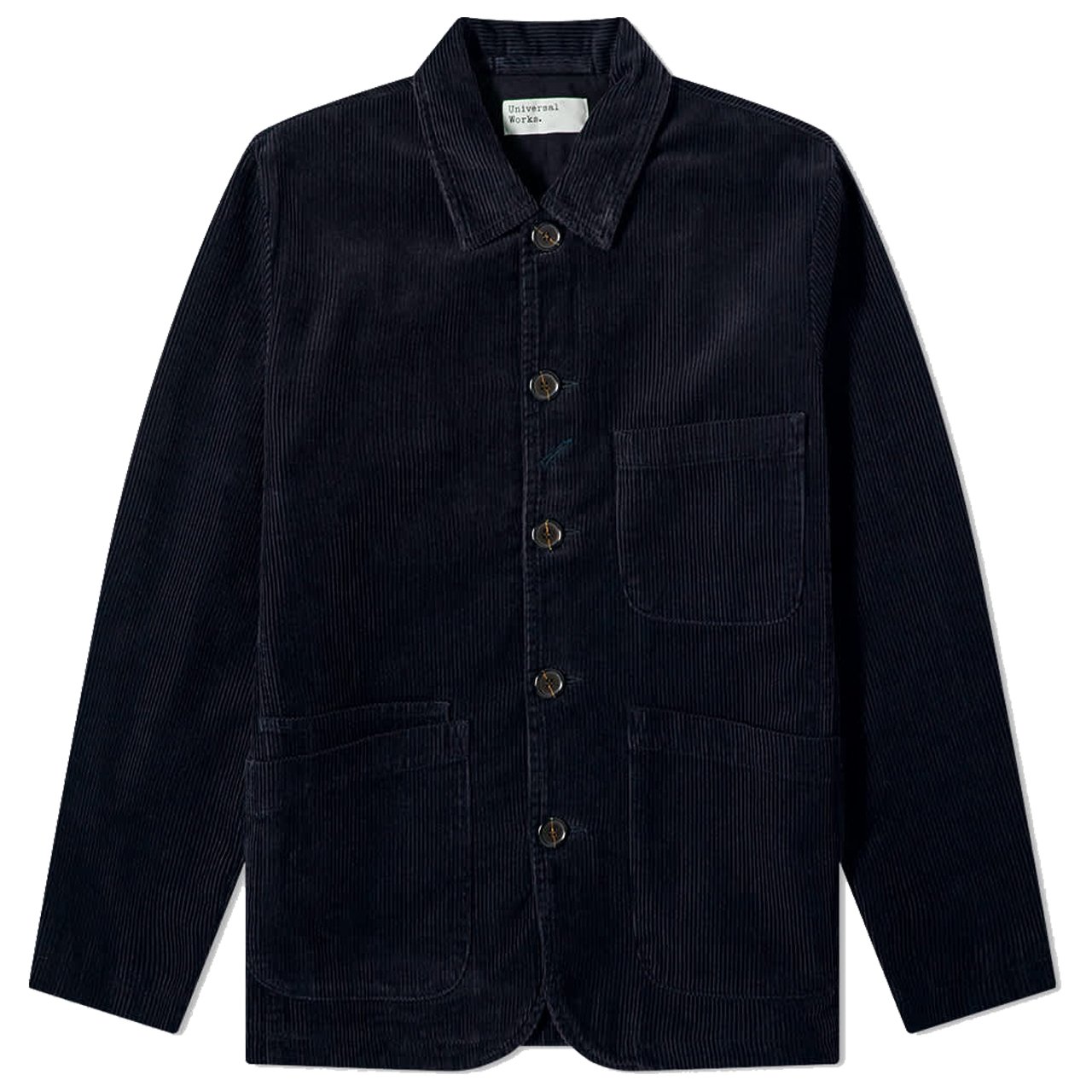 Universal Works Bakers Jacket - Midnight Cord | Garmentory