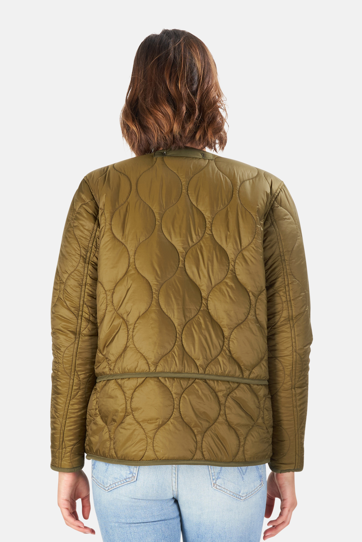 Mother Denim The Jacket-Lining Jacket - Green | Garmentory