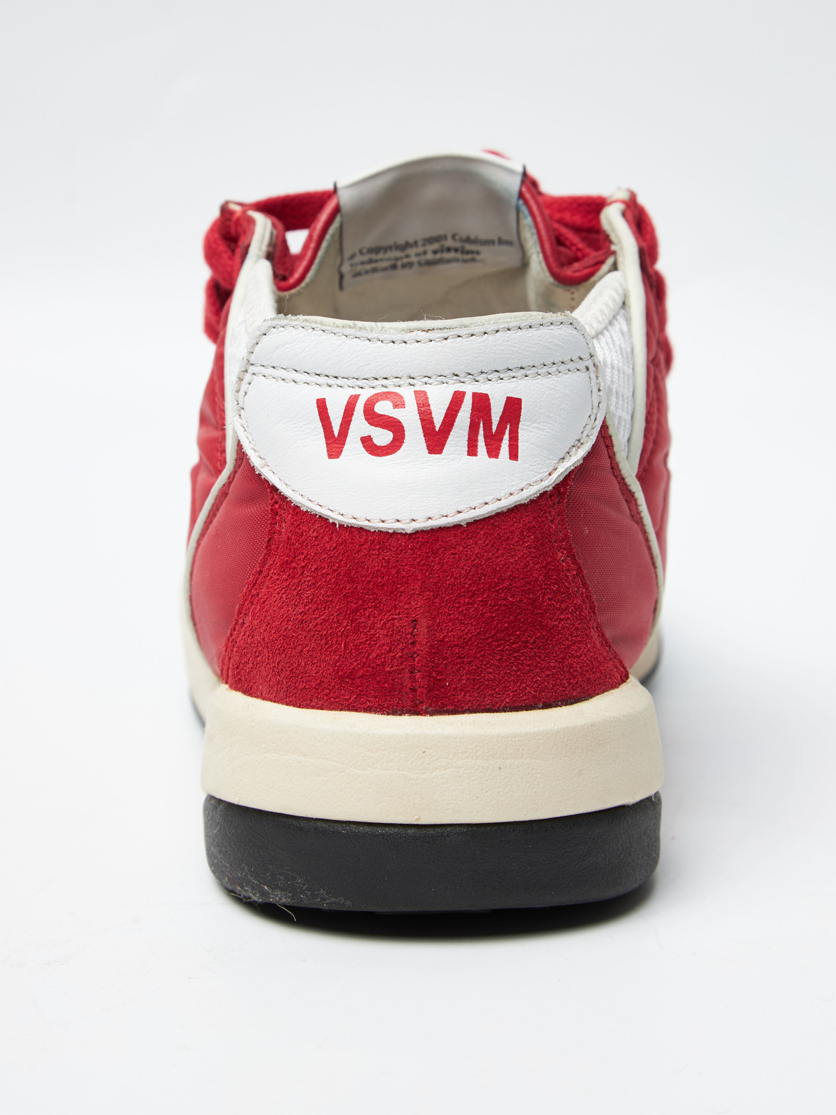 Visvim M Red Wallabee Nylon Sneakers | Garmentory