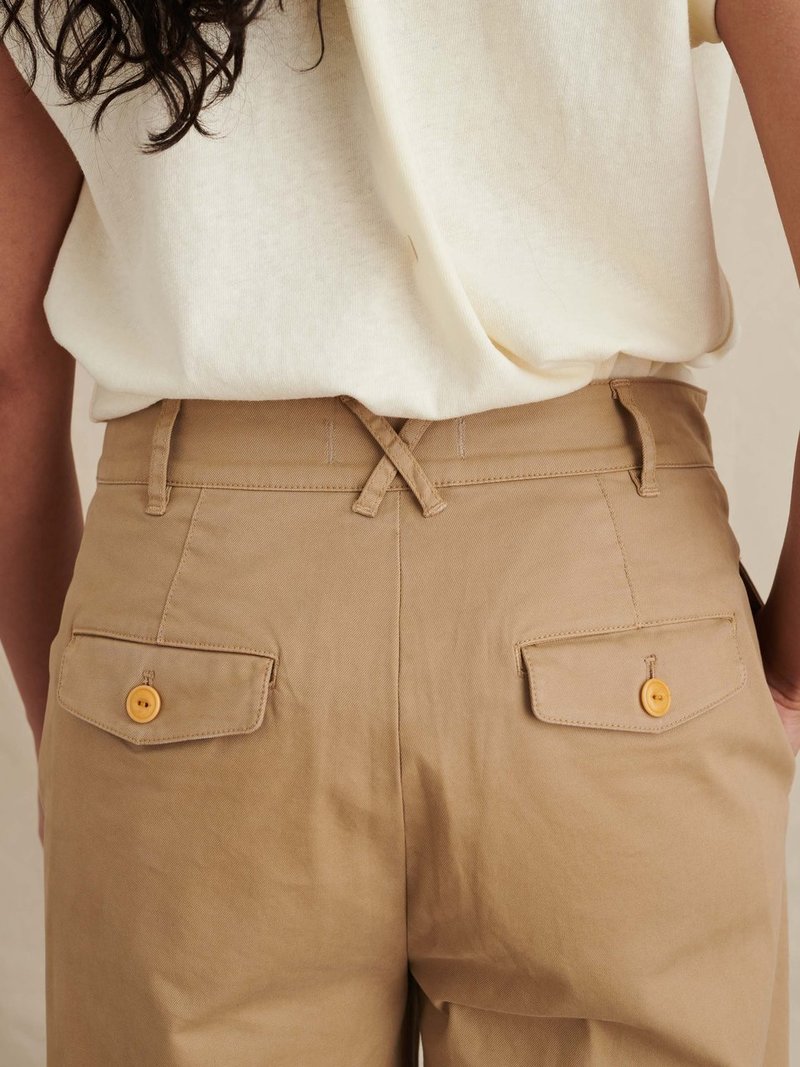 Alex Mill Kelly Wide Leg Chino Pant - Vintage Khaki | Garmentory