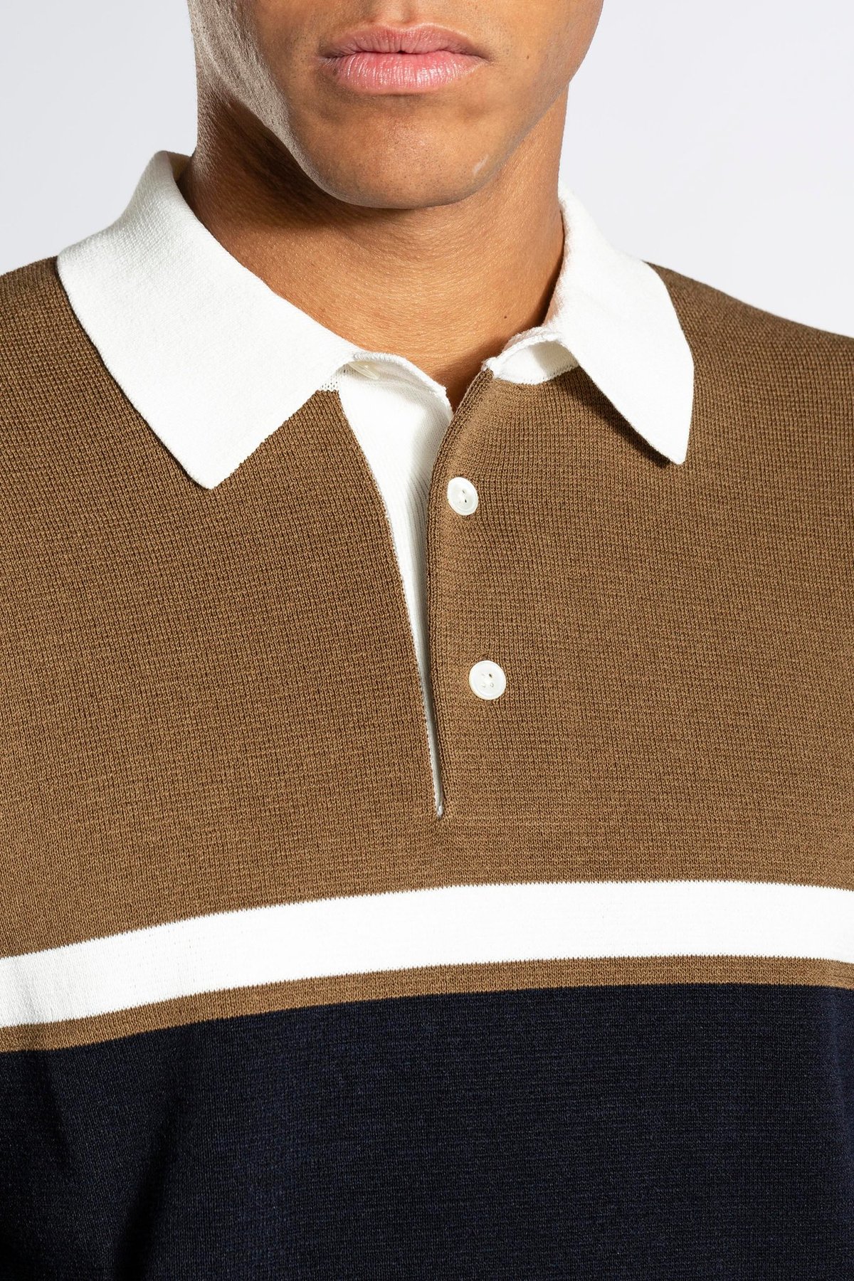 Norse Projects Ruben Knitted Polo - Duffle | Garmentory