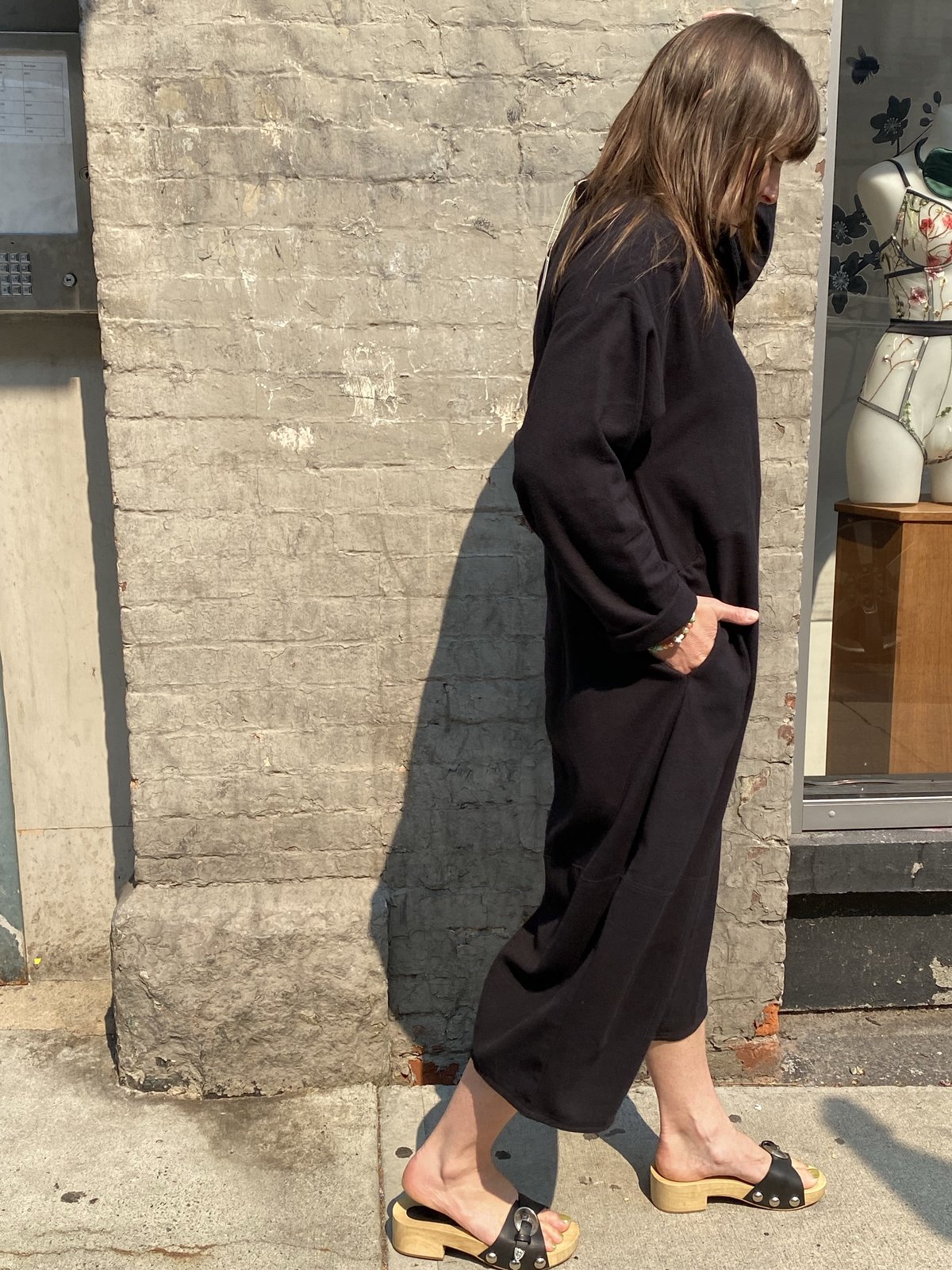 Black Crane Lantern Jumpsuit | Garmentory