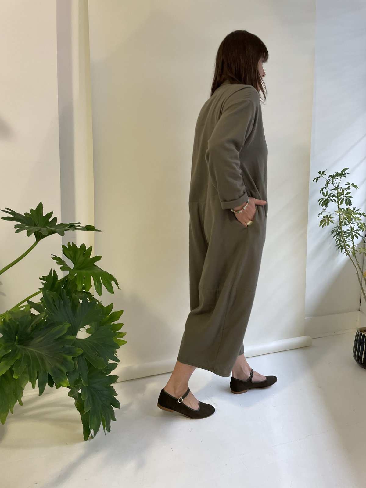 Black Crane Lantern Jumpsuit | Garmentory