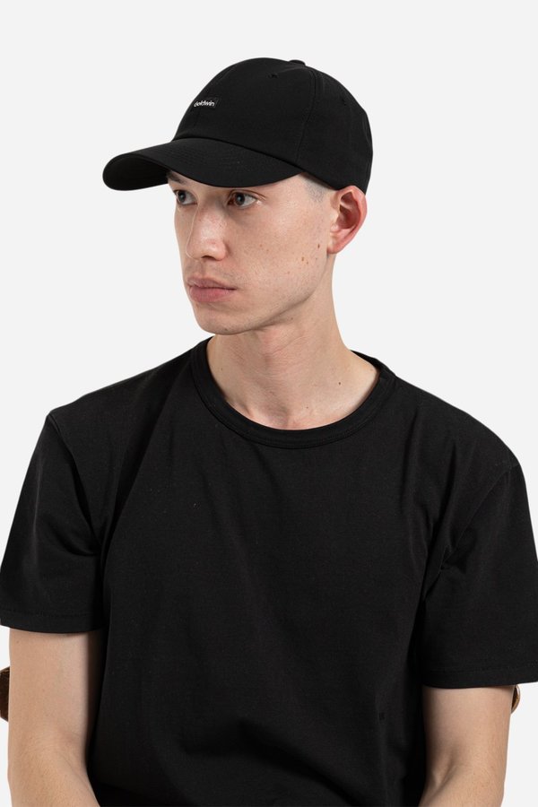 Goldwin Box Logo Cap - Black | Garmentory