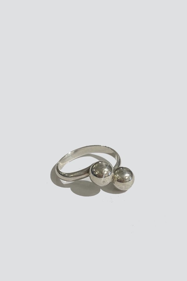 Vintage Ball Ring - Sterling Silver | Garmentory