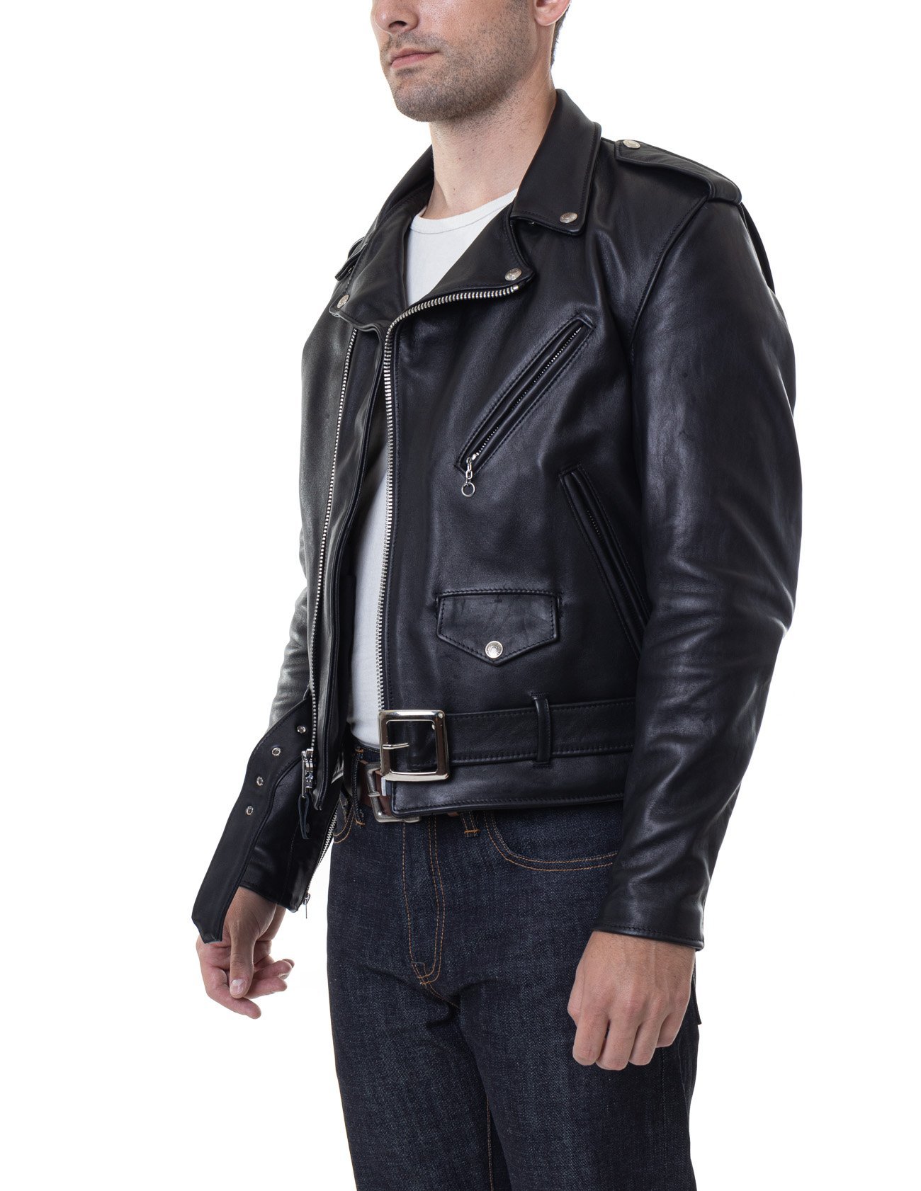 Schott Classic Perfecto® Leather Motorcycle Jacket | Garmentory