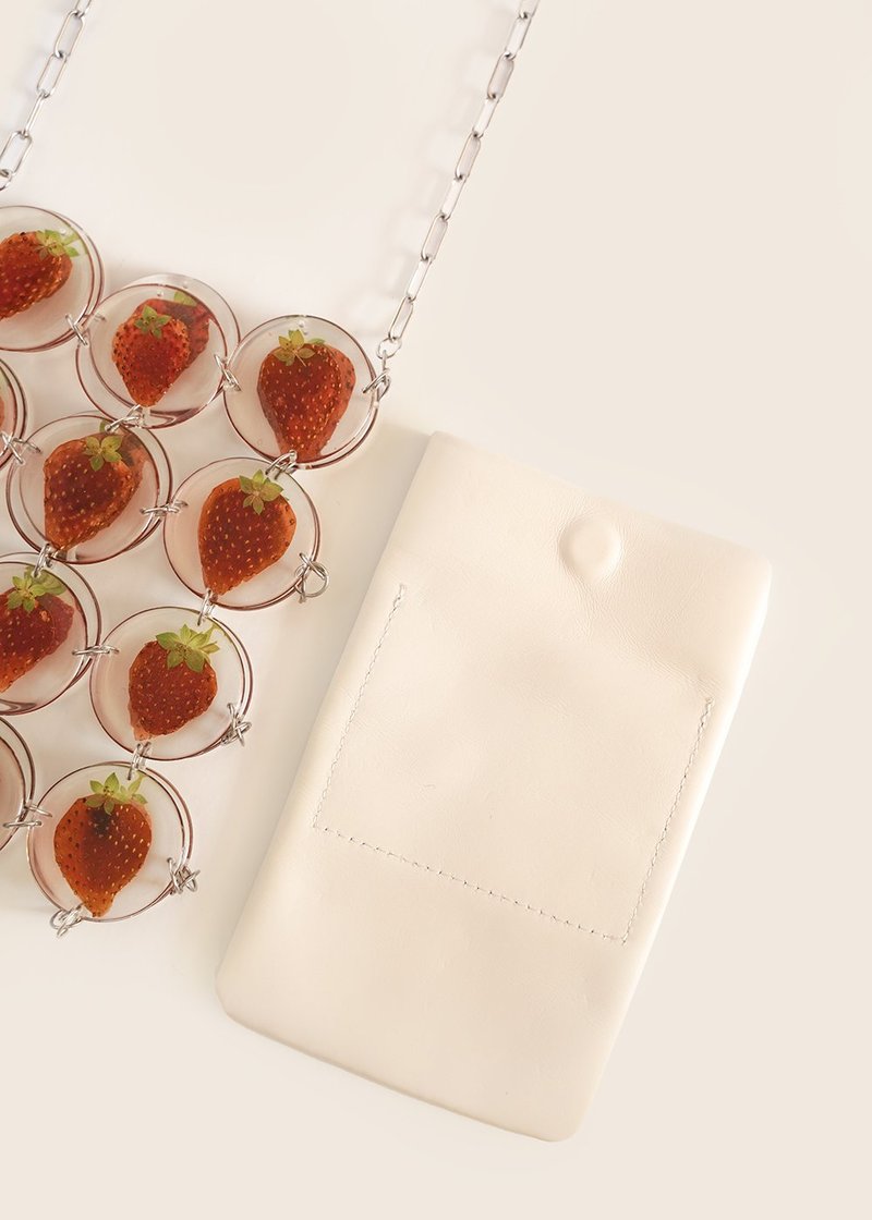 Dauphinette Chainmaille Bag - Strawberry | Garmentory