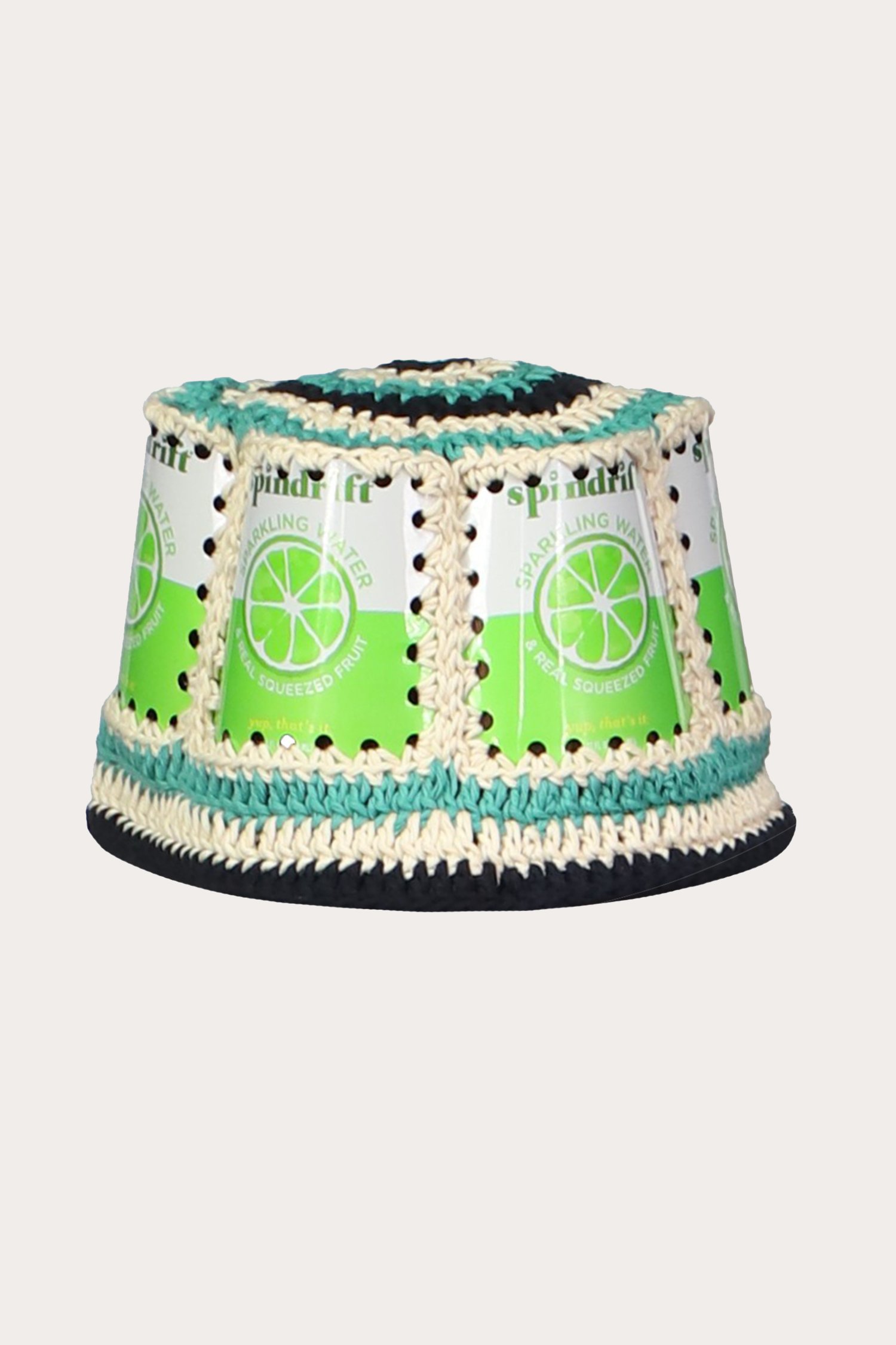 Anna Sui Recycled Crochet Hat - Lime | Garmentory