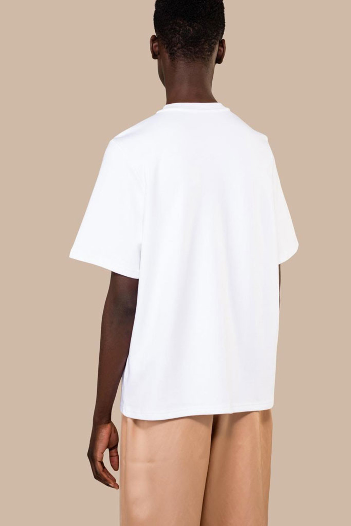 CMMN SWDN Miles Print Rlxd Tee - White | Garmentory