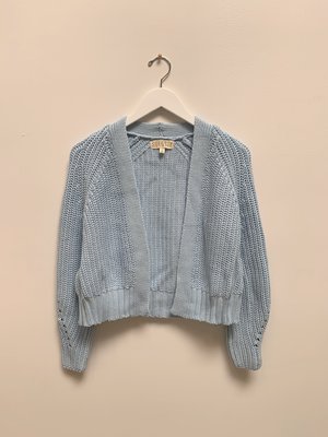 Solosix Sample Relay Cardigan - blue | Garmentory