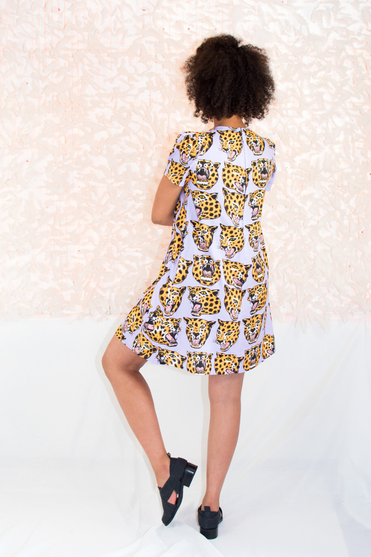 NOOWORKS Molly Dress in Cheetah Print | Garmentory