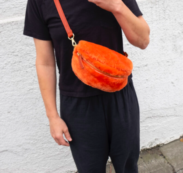 Primecut SHEARLING BUM BAG - CHEETO | Garmentory