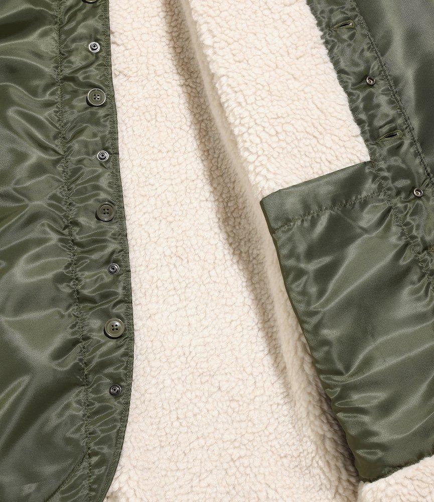 Engineered Garments Liner Jacket - Olive Drab Polyester Pilot Twill ...