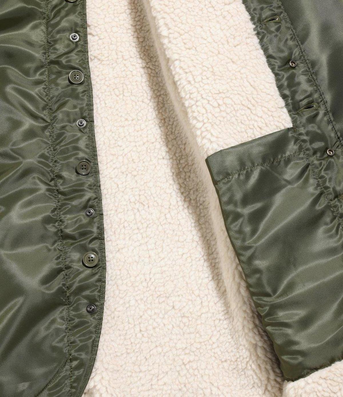 Engineered Garments Liner Jacket - Olive Drab Polyester Pilot Twill ...