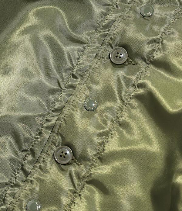 Engineered Garments Liner Jacket - Olive Drab Polyester Pilot Twill ...