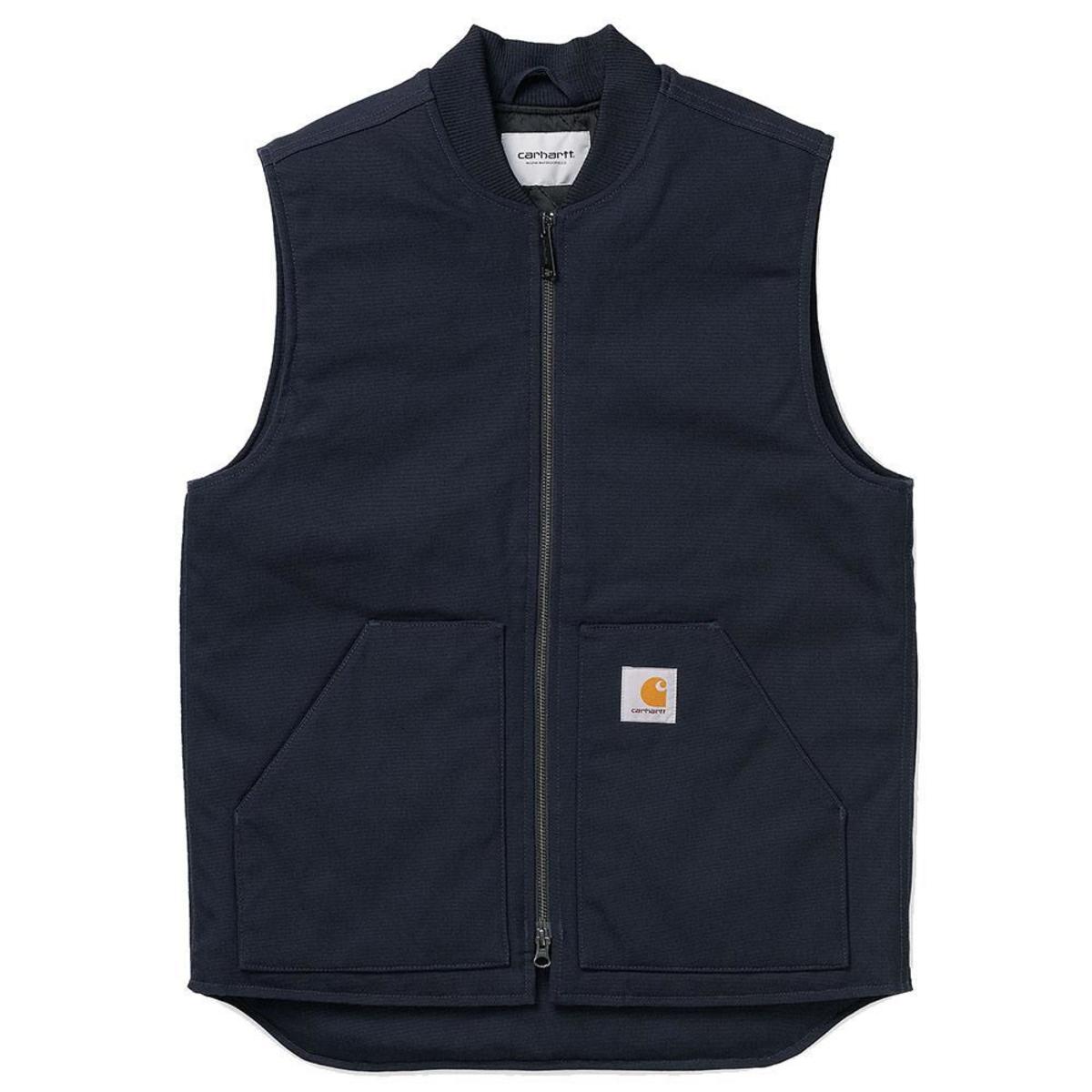 CARHARTT WIP Rigid Vest - Dark Navy Rigid | Garmentory