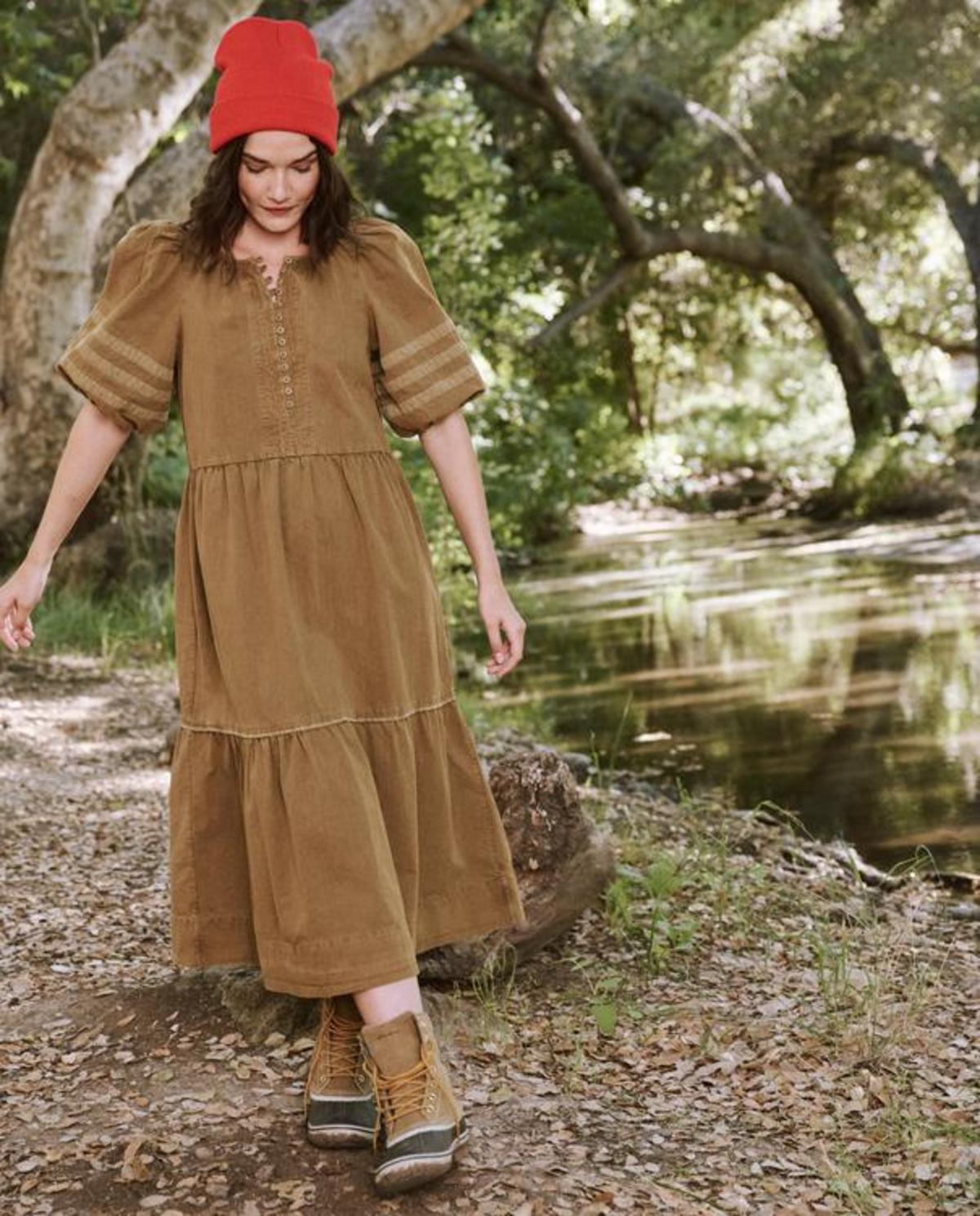 The Great. The Forest Dress - Grapeleaf | Garmentory