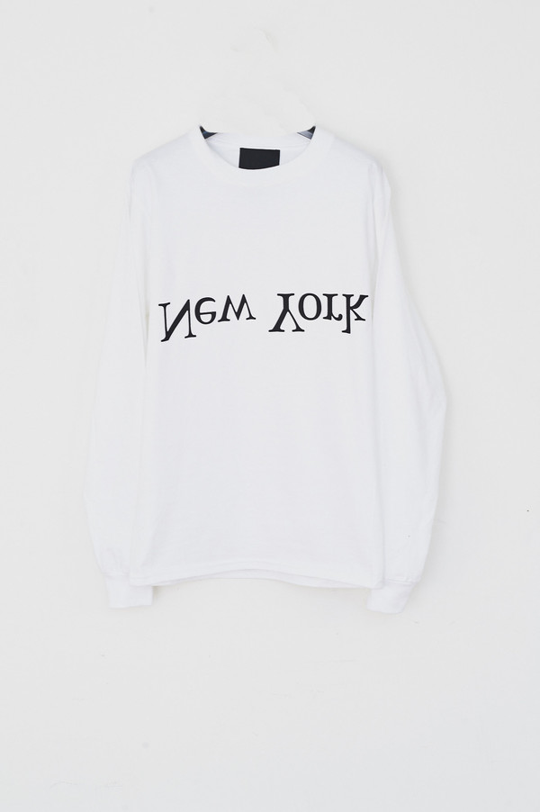 Assembly New York Cotton New York Chest Logo T Shirt White Garmentory