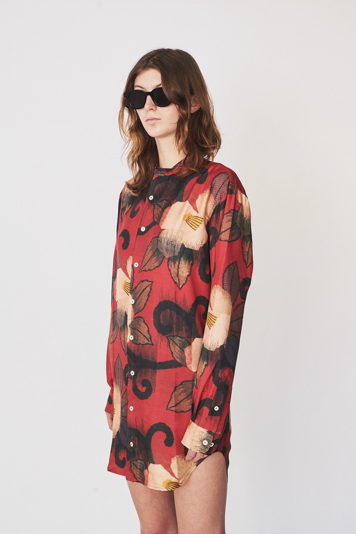 Bananatime Silk Flower Power Shirt | Garmentory