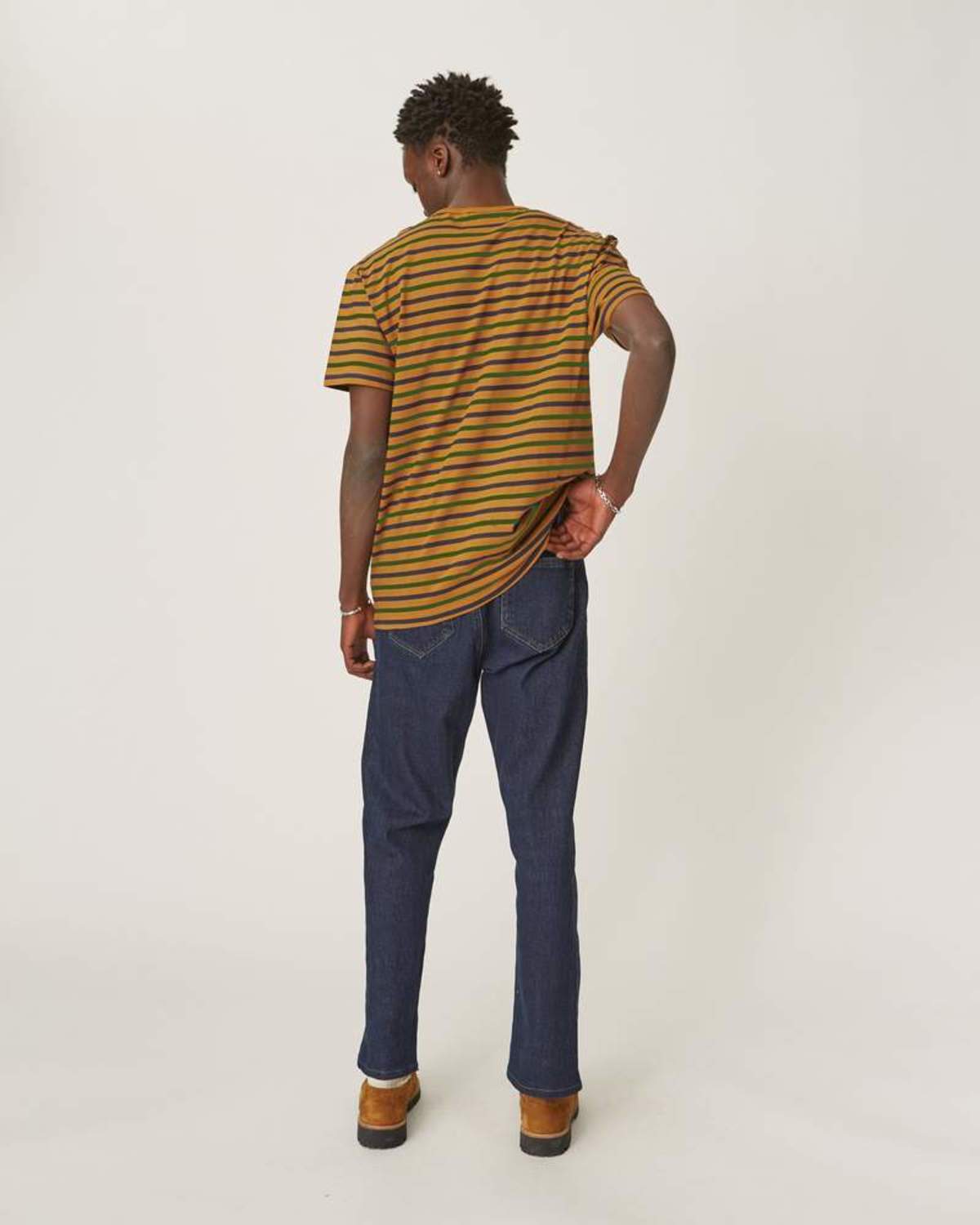 Corridor Striped T-Shirt - Thrush/Midnight | Garmentory