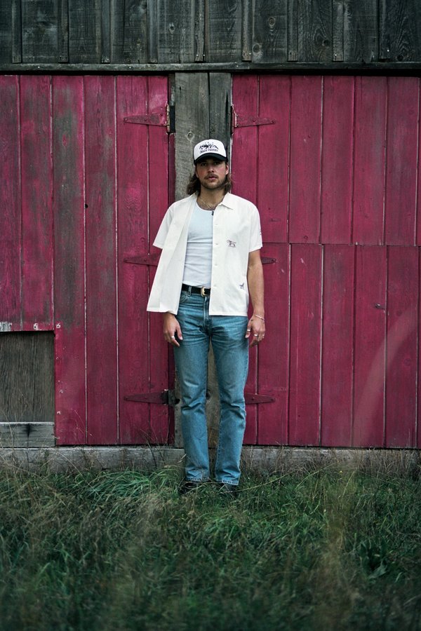 BODE Hunting Dog Shirt - White | Garmentory